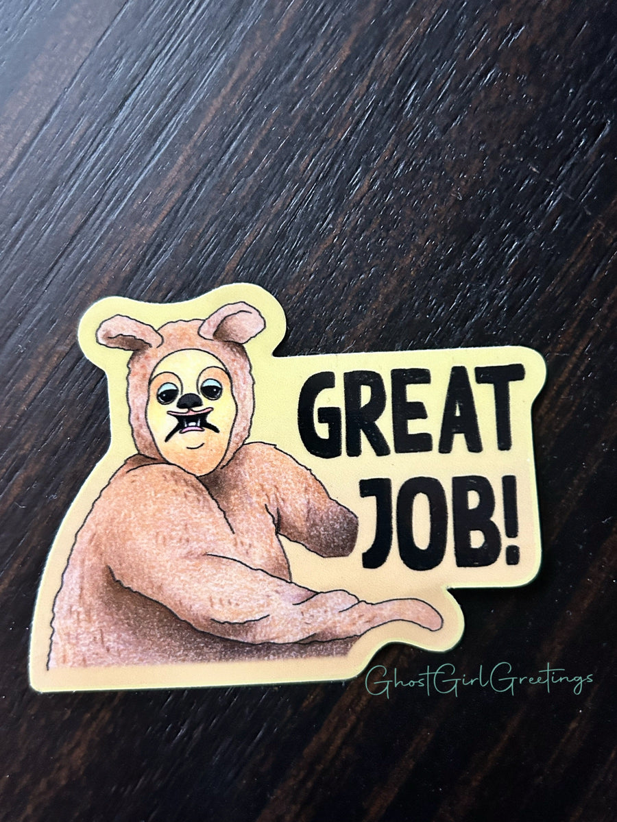 Sticker: Great job! – Ghost Girl Greetings