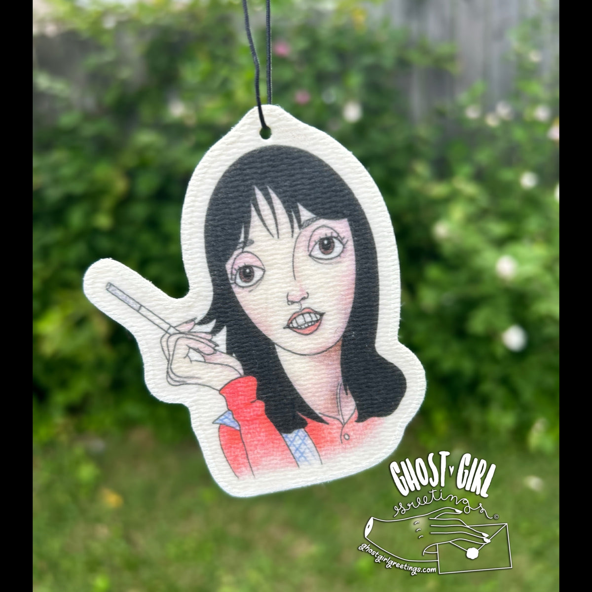 Air Freshener: Tap that ash (New Car Scent) – Ghost Girl Greetings