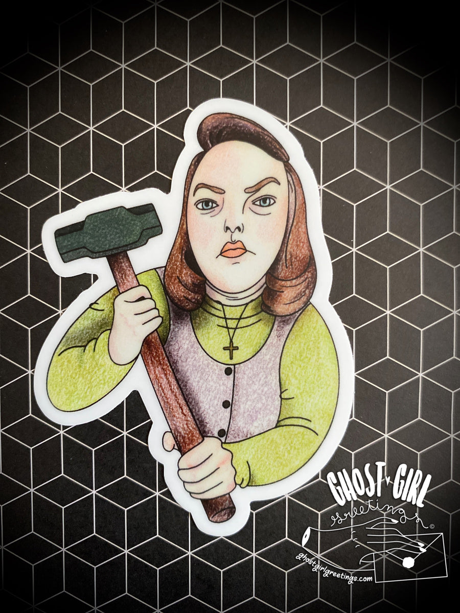 Sticker: Break a leg – Ghost Girl Greetings